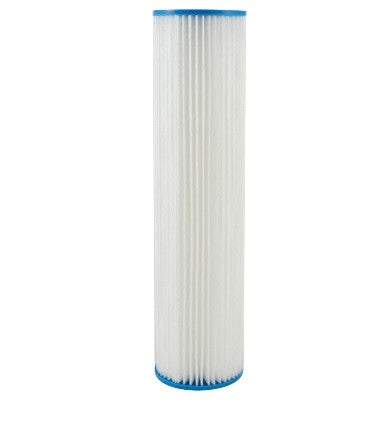 Pleated Polyester 20"- 5 Micron Jumbo Sediment Filter — Spring-Clear.co.uk