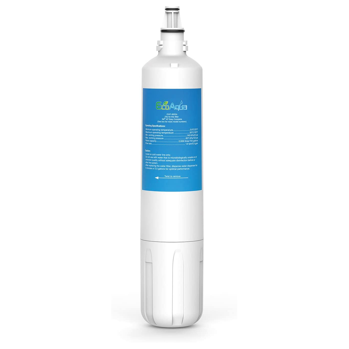 EcoAqua EWF-8003A Sub Zero Fridge Compatible Water Filter — Spring ...